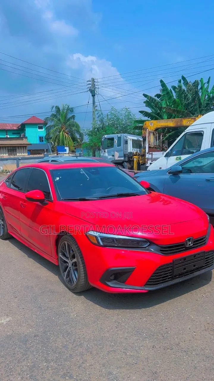 Honda Civic Touring CVT 2024 Red in Airport Residential Area - Cars ...