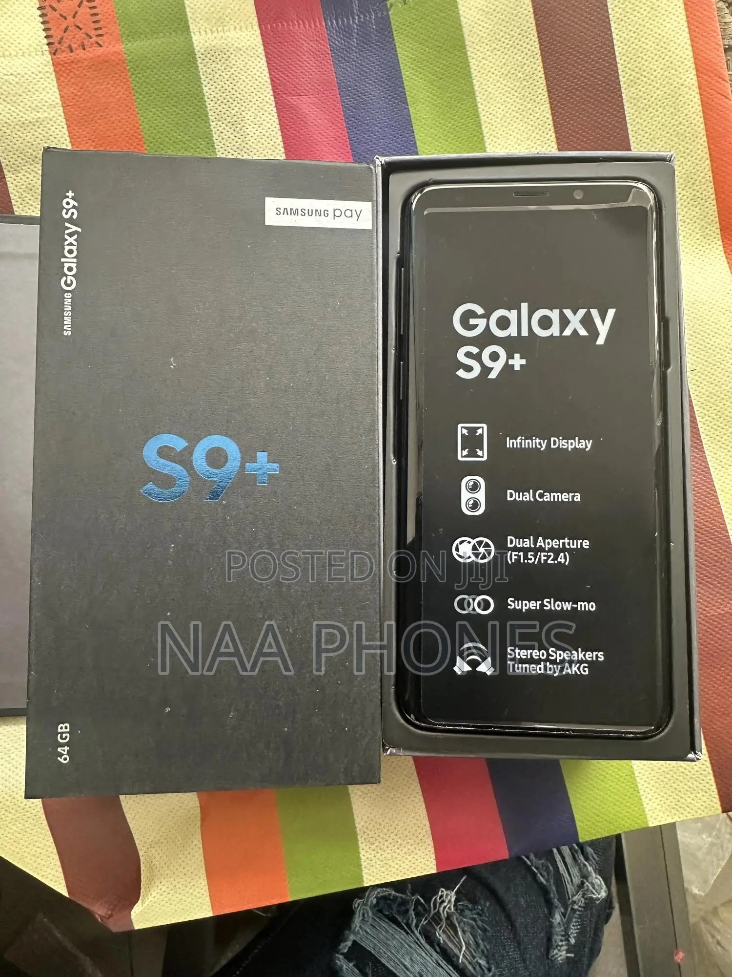 New Samsung Galaxy S9 Plus 64 GB Black in Accra Metropolitan - Mobile ...