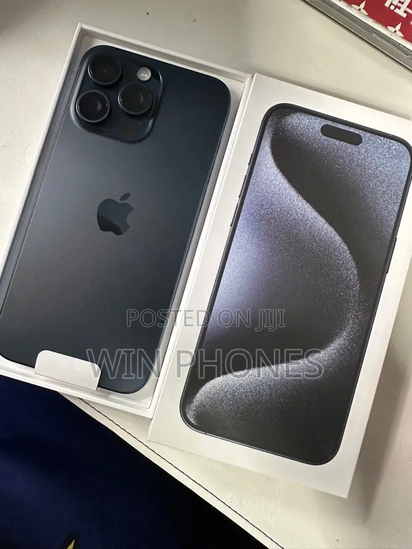 New Apple iPhone 15 Pro Max 512 GB Black in Accra Metropolitan - Mobile ...