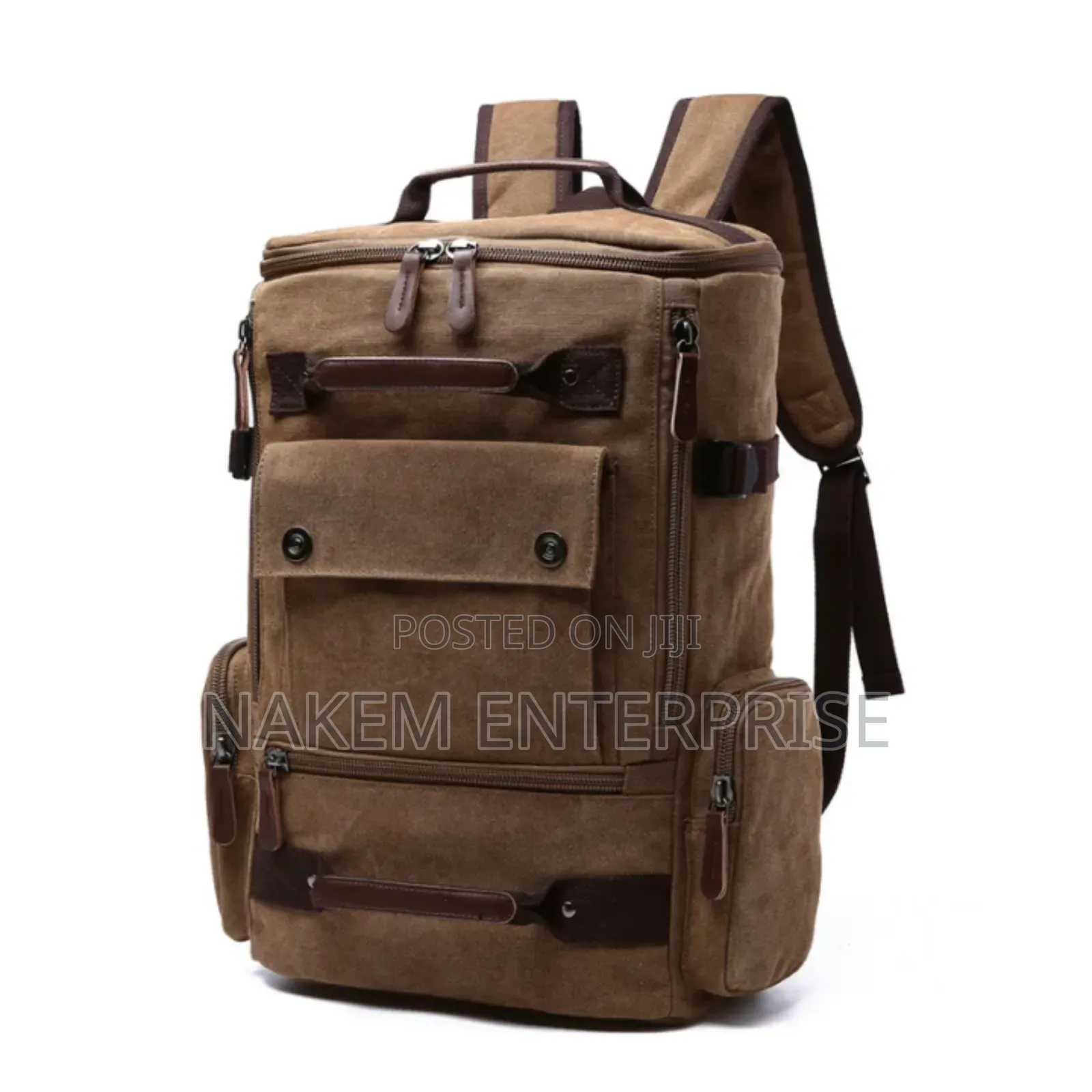 Omaya High Capacity Casual Canvas Travel Backpack Vintage for Unisex in ...