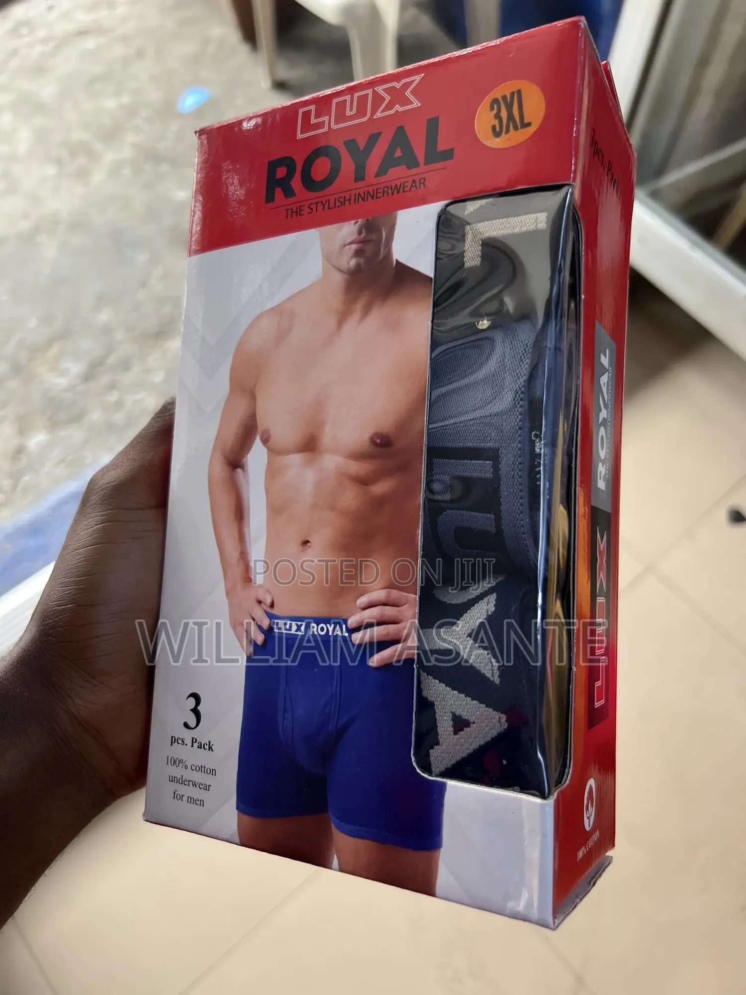 Lux Royal 3pcs 100% Cotton Boxers in Accra Metropolitan - Clothing ...
