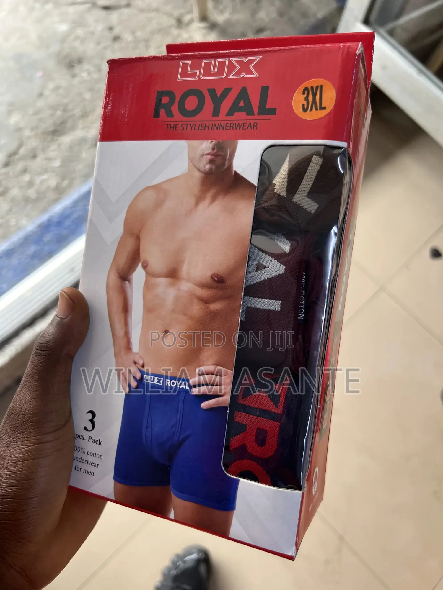 Lux Royal 3pcs 100% Cotton Boxers in Accra Metropolitan - Clothing ...