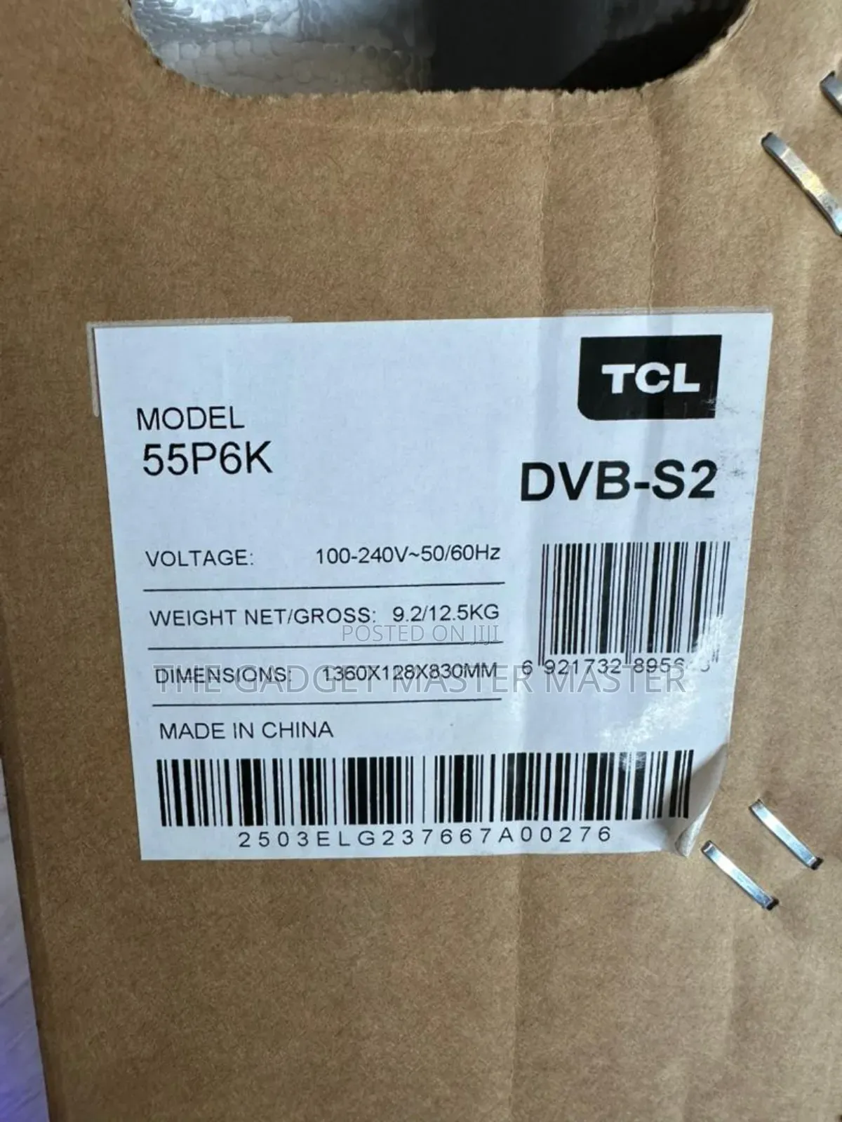 TCL 55" P6k Smart Tv in East Legon - TV & DVD Equipment, The Gadget ...