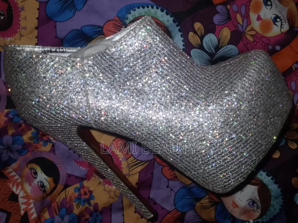 Silver High Plat Form Shoe in Osu - Shoes, Lami Beauty | Jiji.com.gh