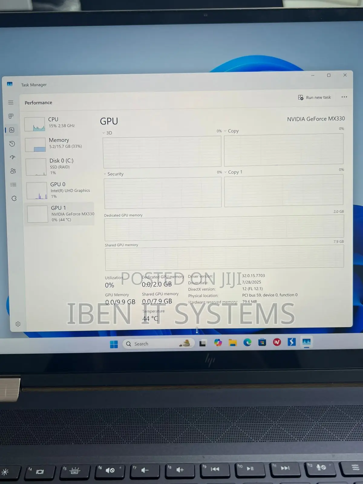 Laptop HP Spectre X360 15 16GB Intel Core I7 SSD 512GB in Kaneshie ...