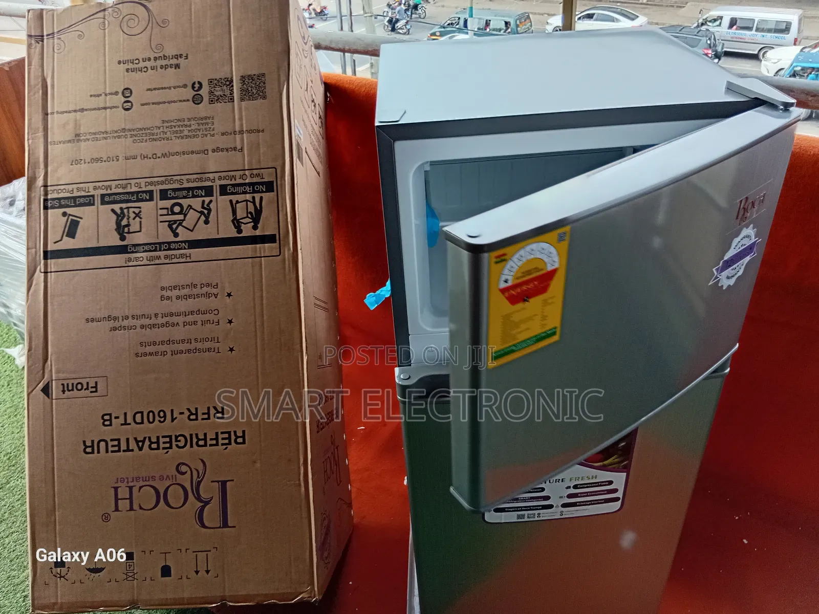 Roch 160l Double Door Refrigerator – Efficient Cooling Stylish Desig in ...