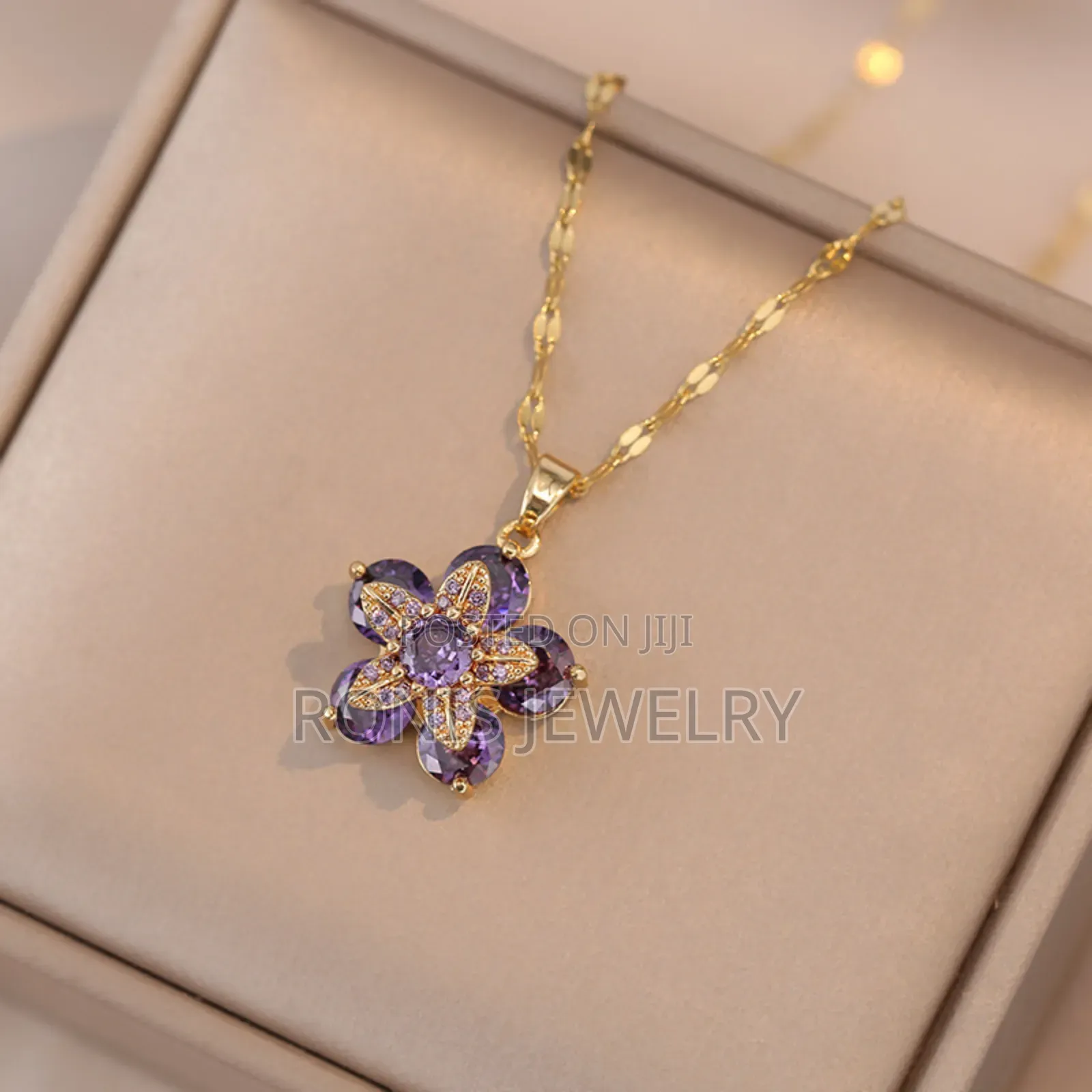 Violet Glazed Necklace in Odorkor - Jewelry, Builsah Veronica | Jiji.com.gh