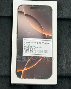 New Apple iPhone 16 Pro Max 512 GB Gold in Accra Metropolitan - Mobile ...