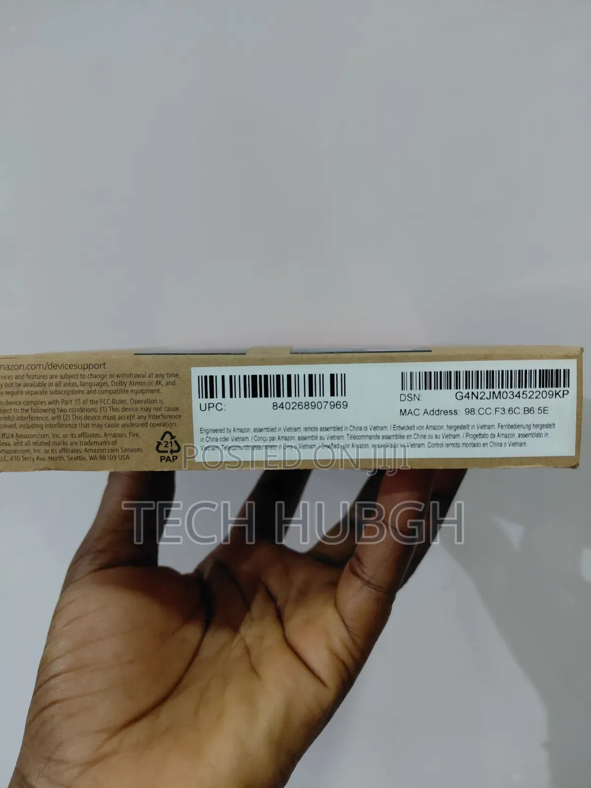 Amazon Fire Stick Max 16gb Wi-Fi 6e in Accra Metropolitan - TV & DVD ...