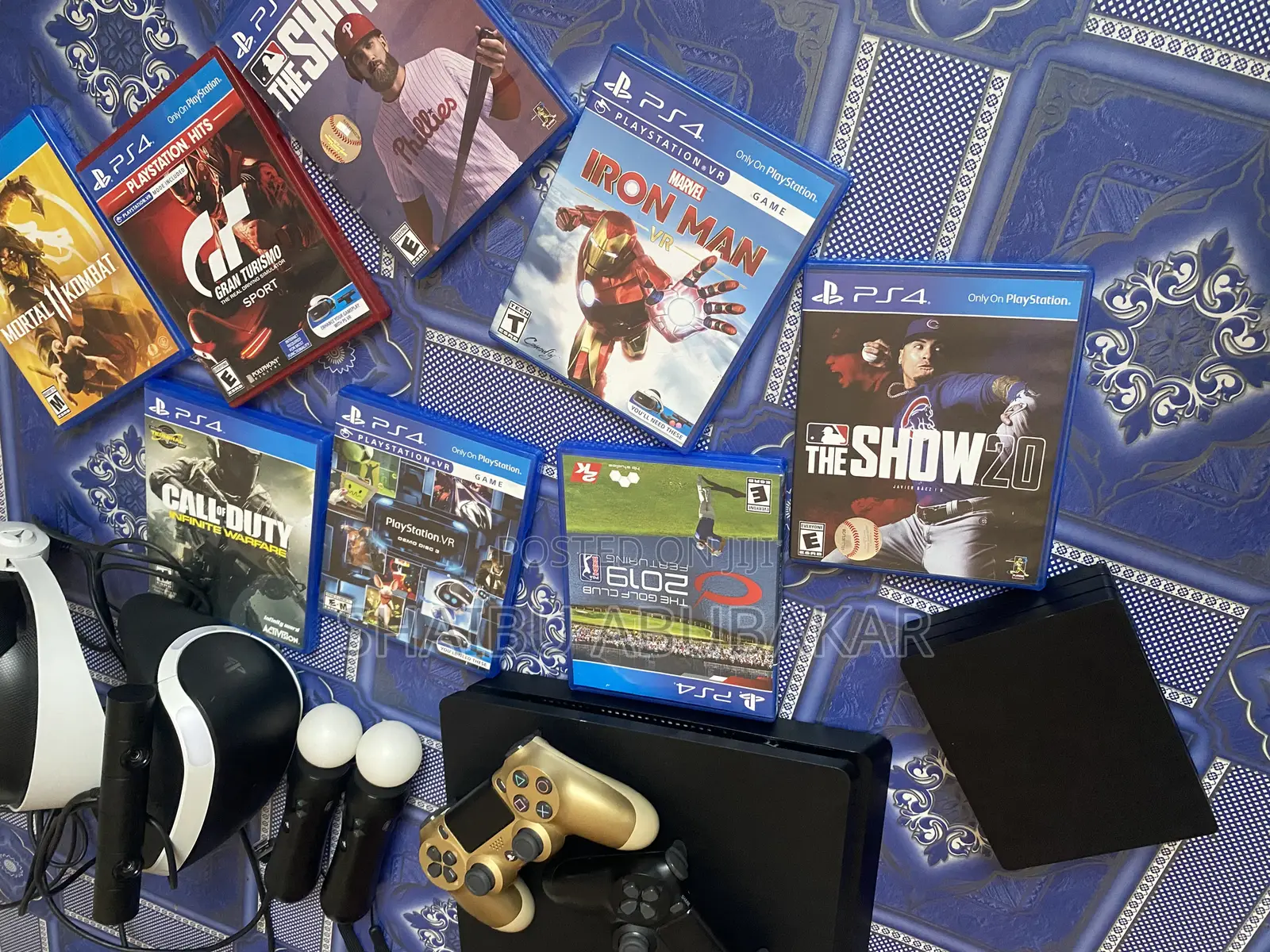 Sony Playstation 4 Slim 2 Pads 10 Games With Vr1 in Ga West Municipal ...