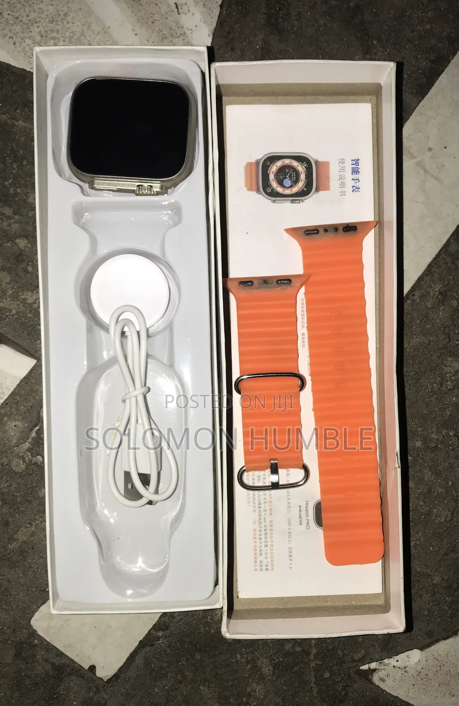 T800 Ultra Bluetooth Series 8 Smart Watch in Tema Metropolitan - Smart ...