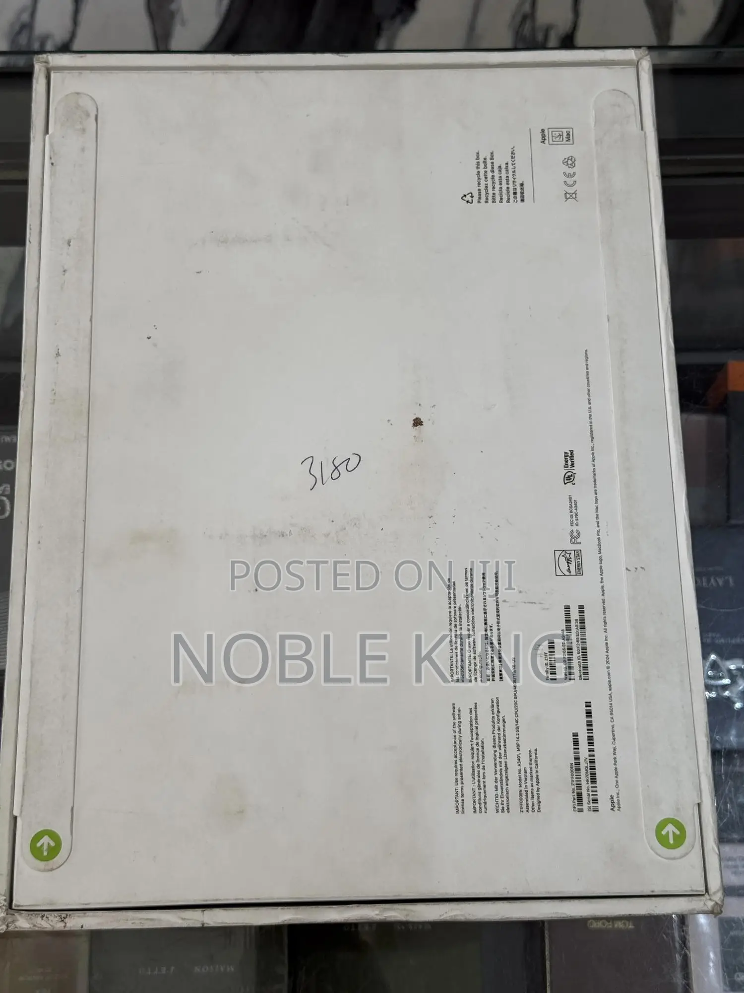 New Laptop Apple MacBook Pro 2024 M4 14-Inch 48GB Apple M4 SSD 500GB in ...