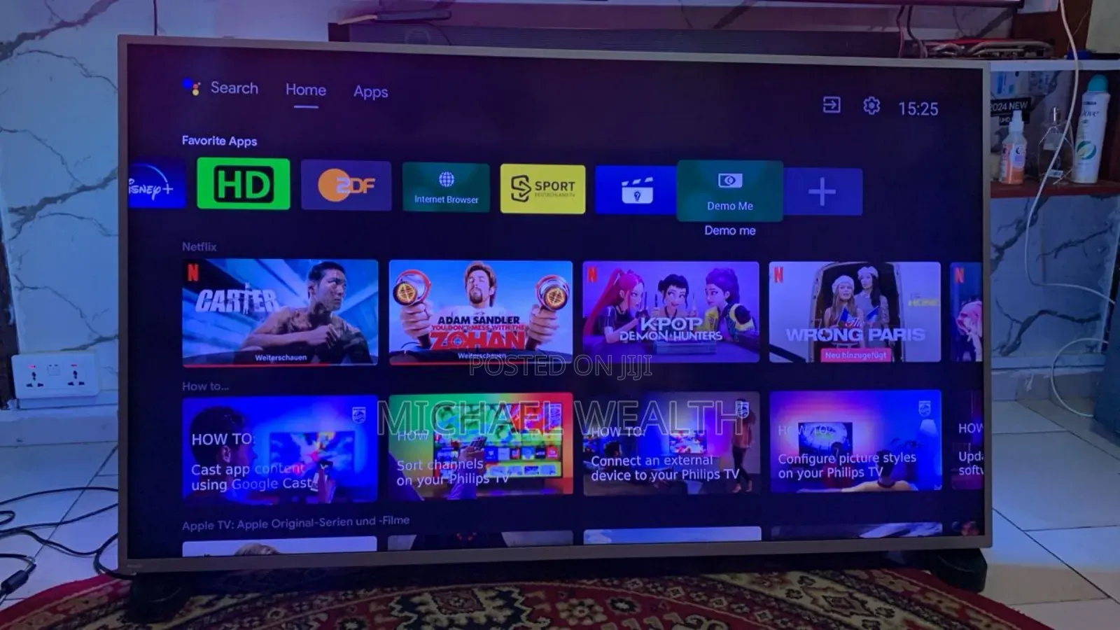 Phillips Android Digital/Satellite Bluetoot Wireless, Mirror Casting in ...