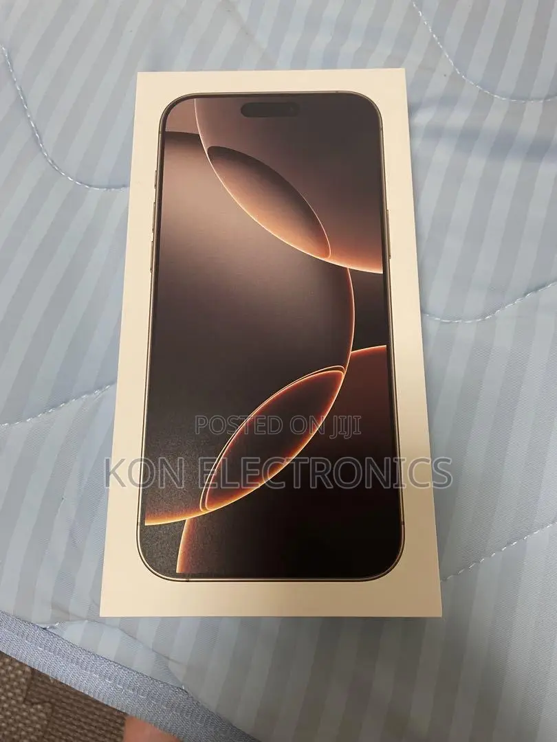 New Apple iPhone 16 Pro Max 512 GB Gold in Accra Metropolitan - Mobile ...