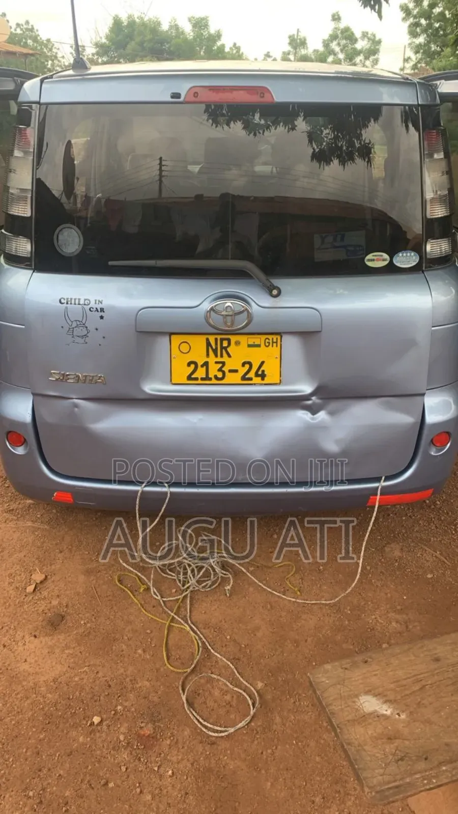 Toyota Sienta 1.5 AWD 2011 Gray in Tamale Municipal - Cars, Augustine ...