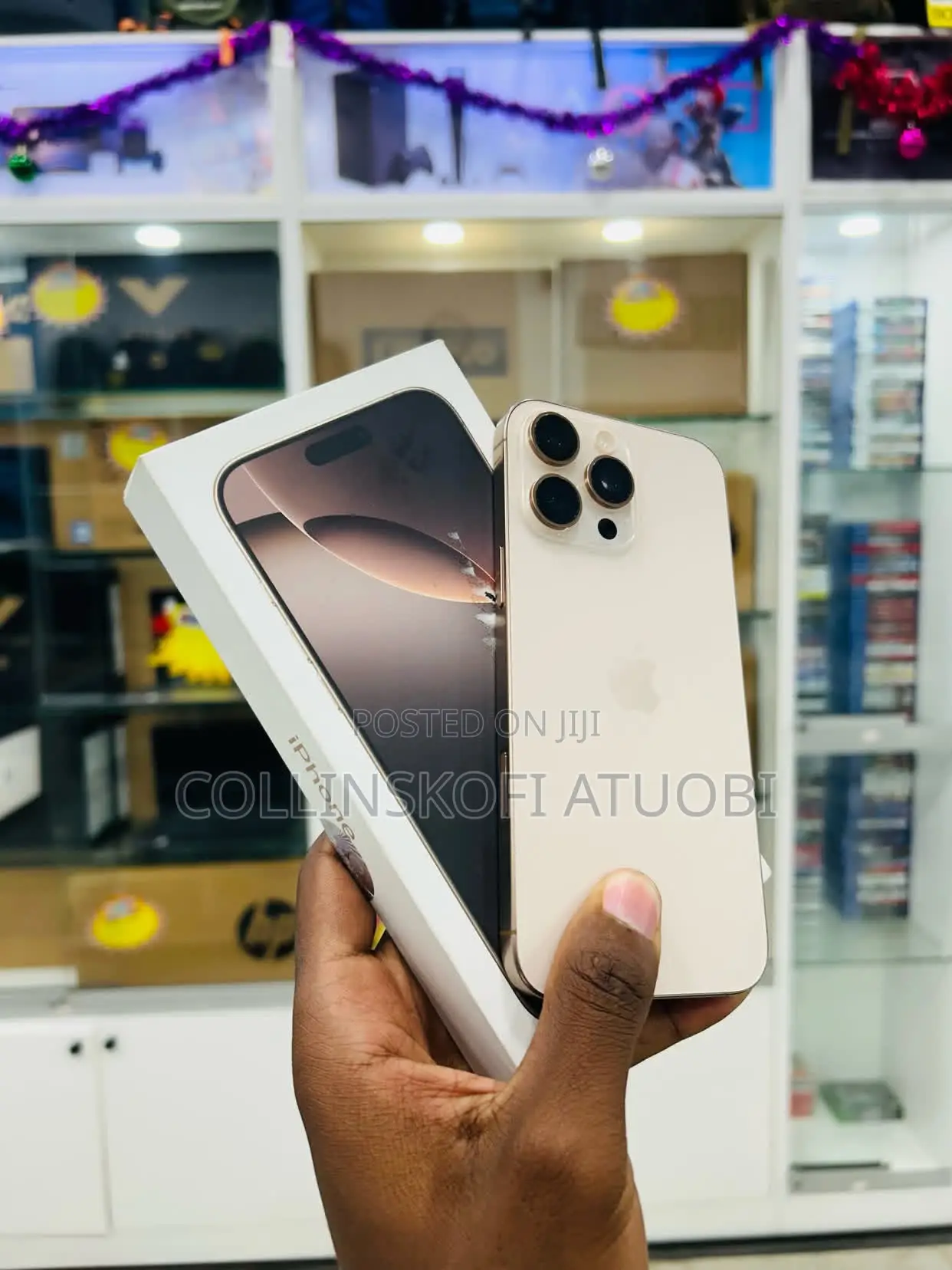 Apple iPhone 16 Pro Max 256 GB Gold in Accra Metropolitan - Mobile ...