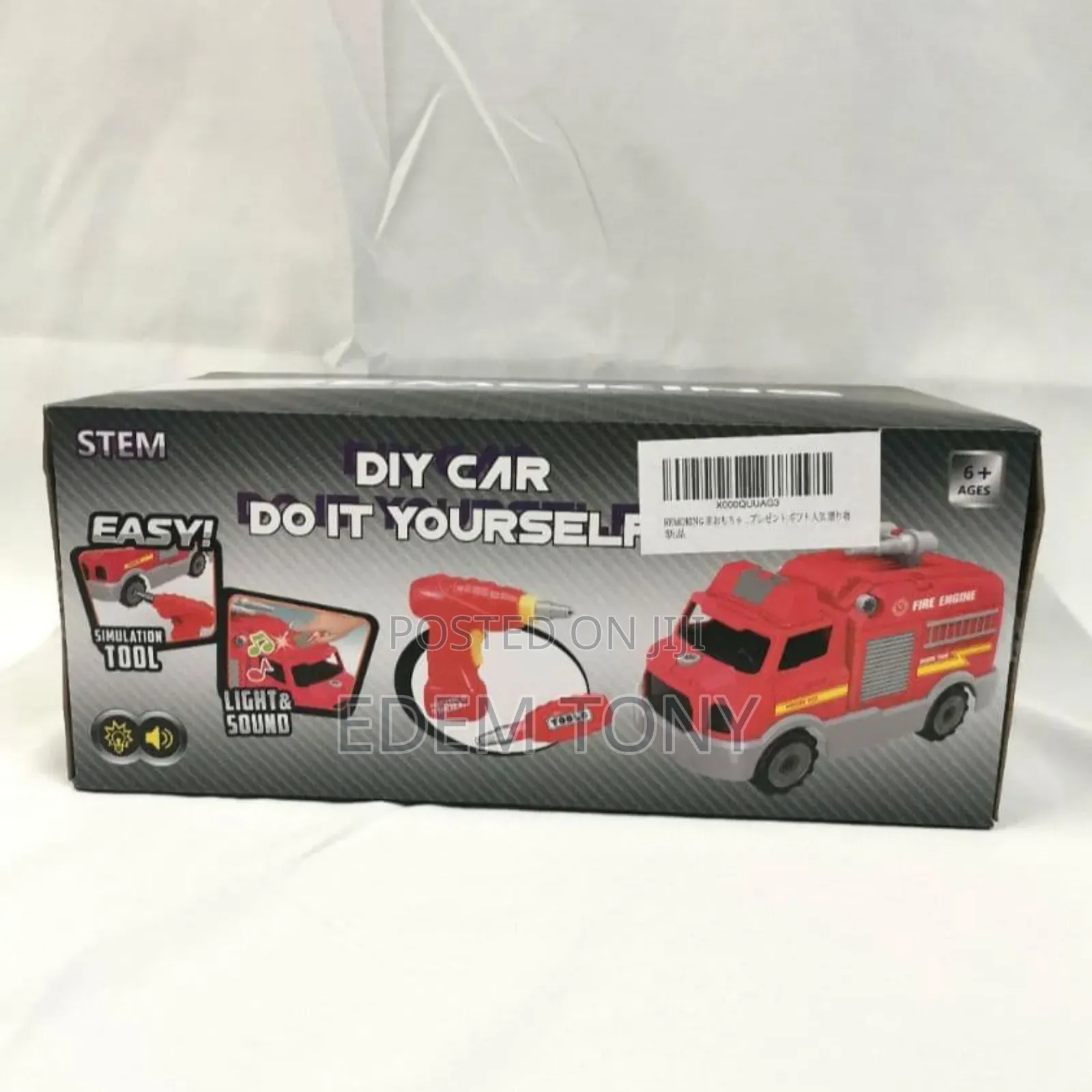 This Is a Take-Apart Toy Fire Engine for Children in Accra Metropolitan ...