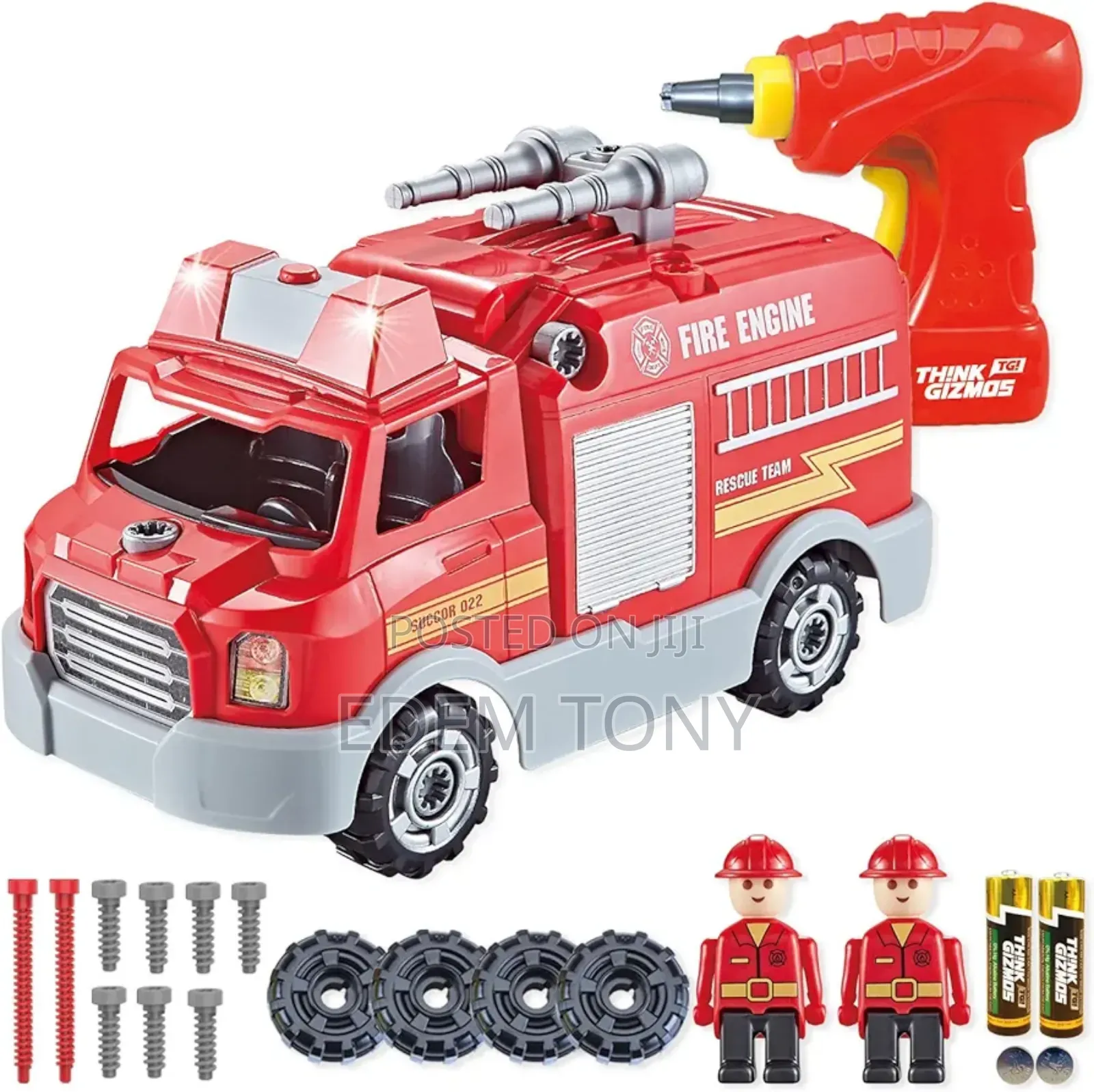 This Is a Take-Apart Toy Fire Engine for Children in Accra Metropolitan ...