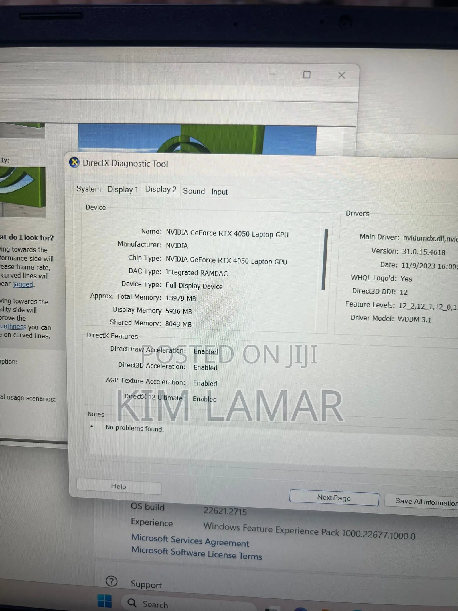 Laptop Acer Aspire v Nitro 16GB Intel Core I7 SSD 512GB in Circle ...