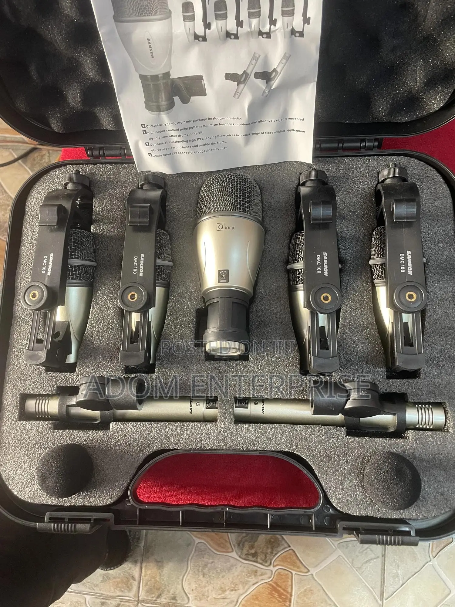 Samson Drum Microphone in Accra Metropolitan - Audio & Music Equipment ...