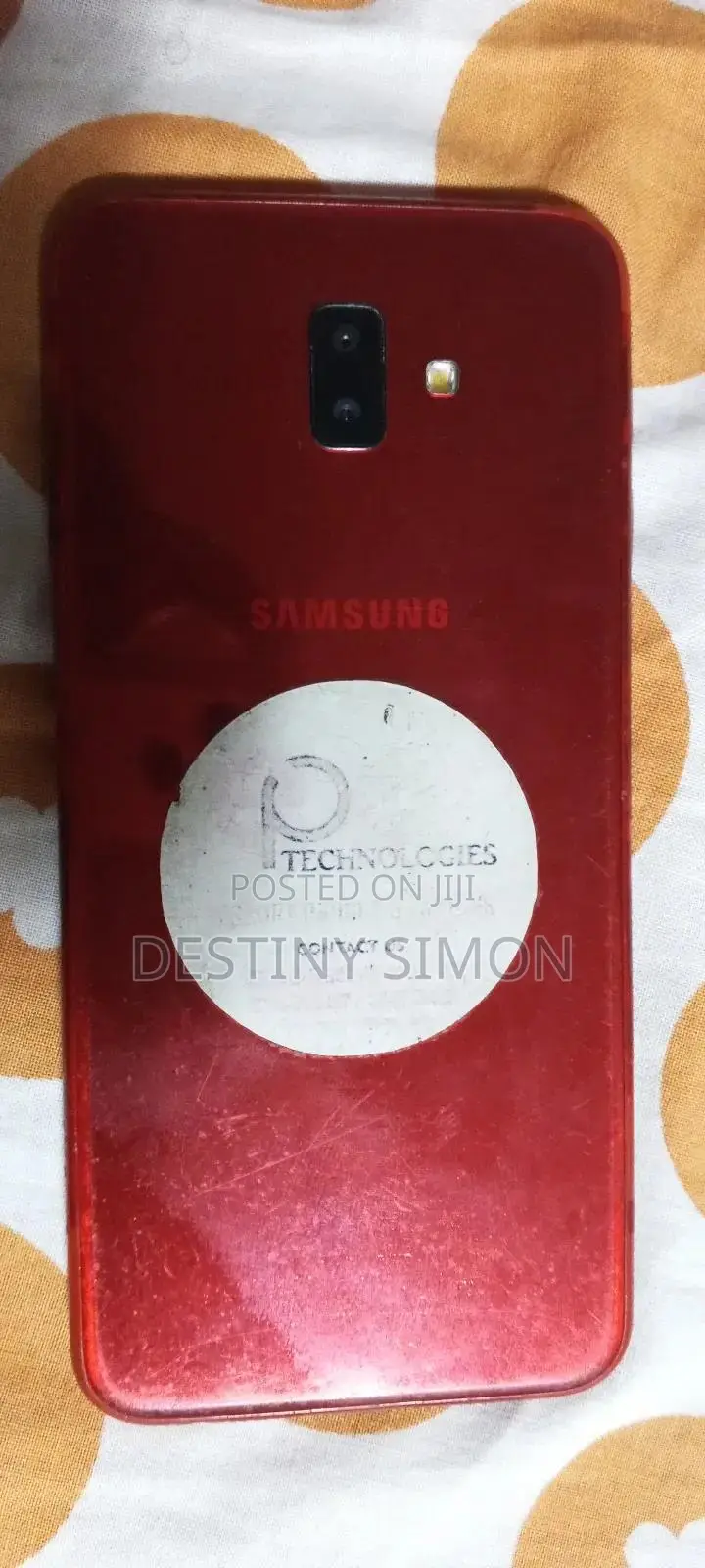 Samsung Galaxy J6 Plus 32 GB Red in Tema Metropolitan - Mobile Phones ...