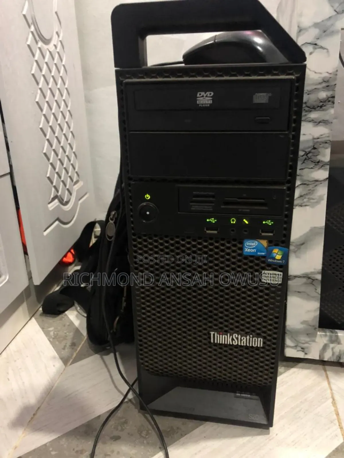Desktop Computer Lenovo ThinkStation S20 8GB Nvidia HDD+SSD 500GB in ...