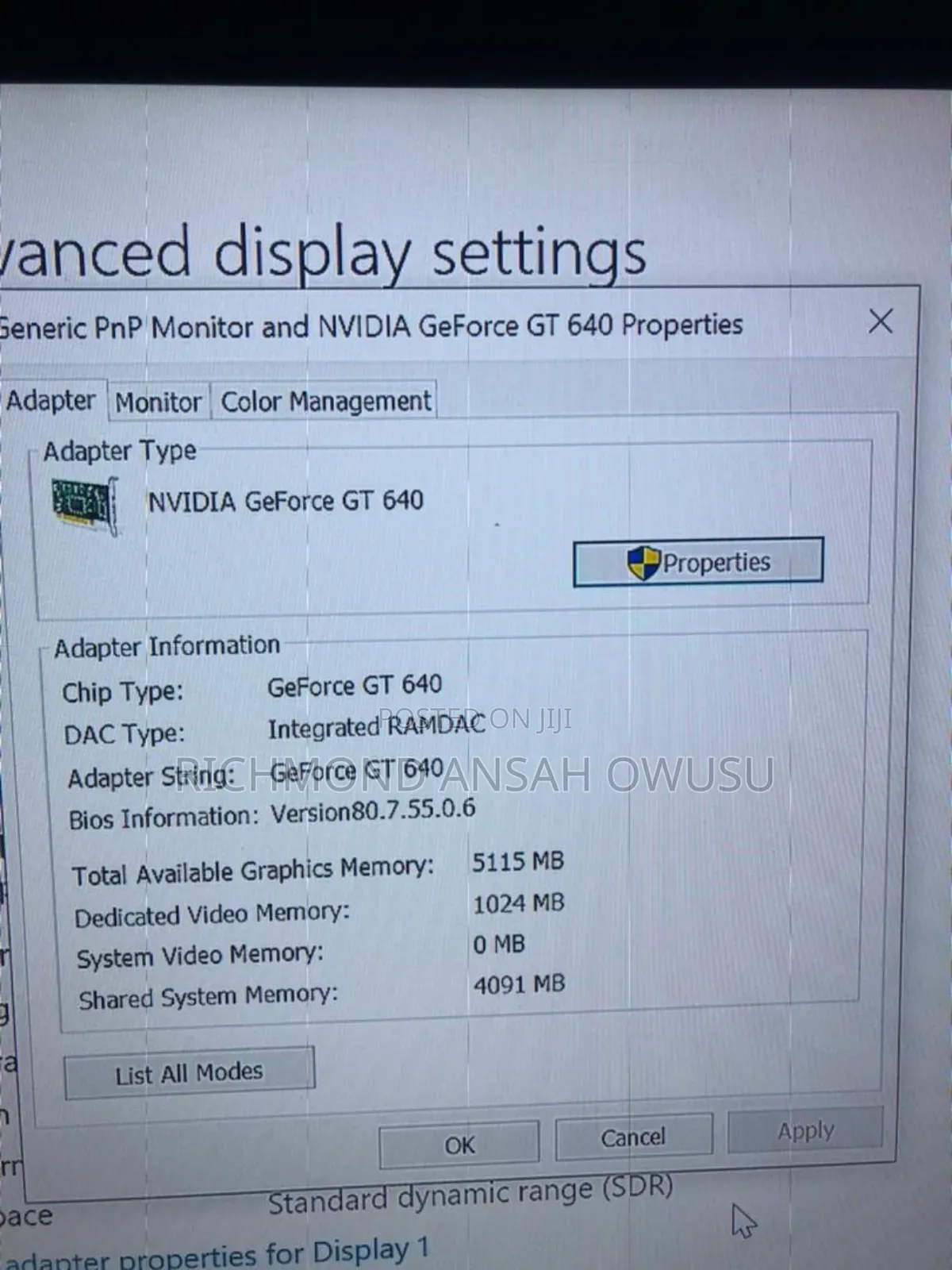 Desktop Computer Lenovo ThinkStation S20 8GB Nvidia HDD+SSD 500GB in ...