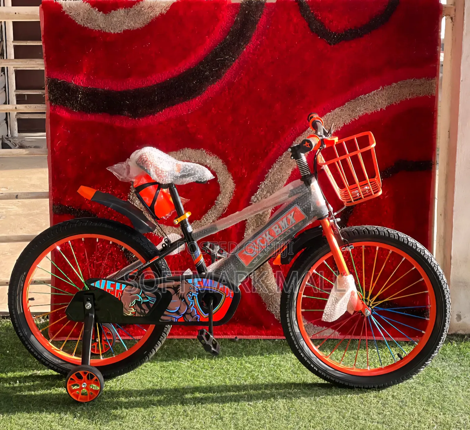 Durable 20" Kids Bike With Basket And Bottle(5-9yrs) in Spintex - Toys ...
