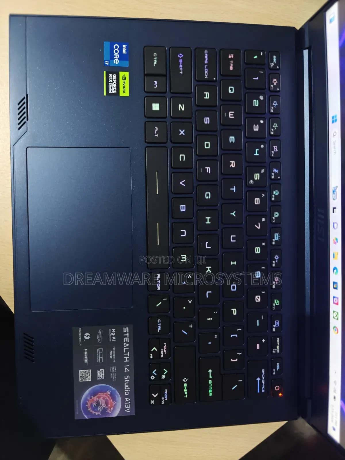 New Laptop MSI Stealth 14 Studio A13VF 16GB Intel Core I7 SSD 1T in ...