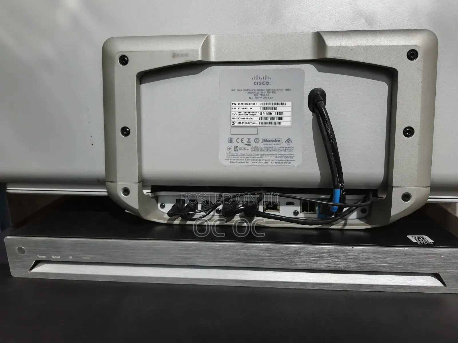 Cisco Telepresence 60 Cameras And Codec Sx80 in Spintex - Photo & Video ...