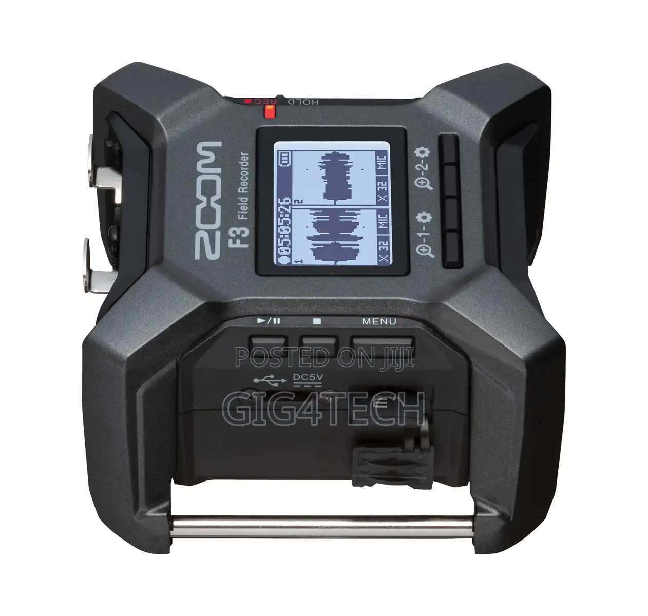 Zoom F3 Field Recorder Portable, 2-channel, 32-bit Float Recording in ...