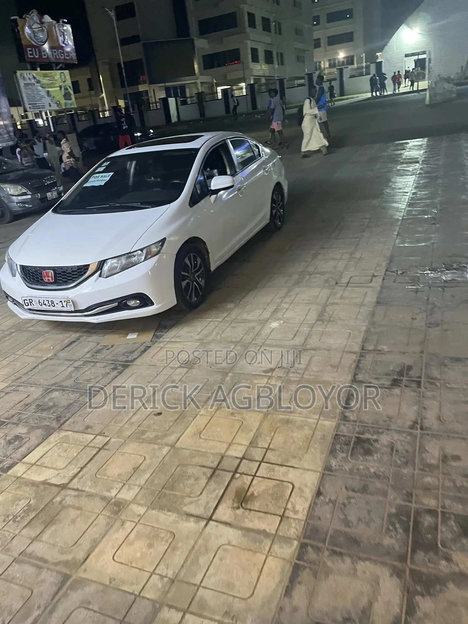 Honda Civic 2014 White in Nungua - Cars, Derick Agbloyor | Jiji.com.gh