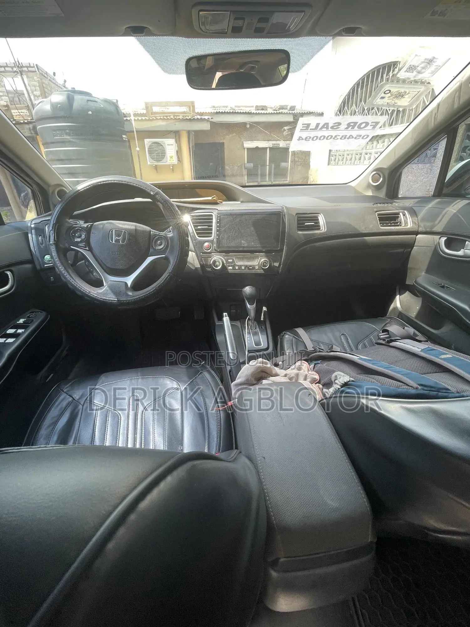 Honda Civic 2014 White in Nungua - Cars, Derick Agbloyor | Jiji.com.gh