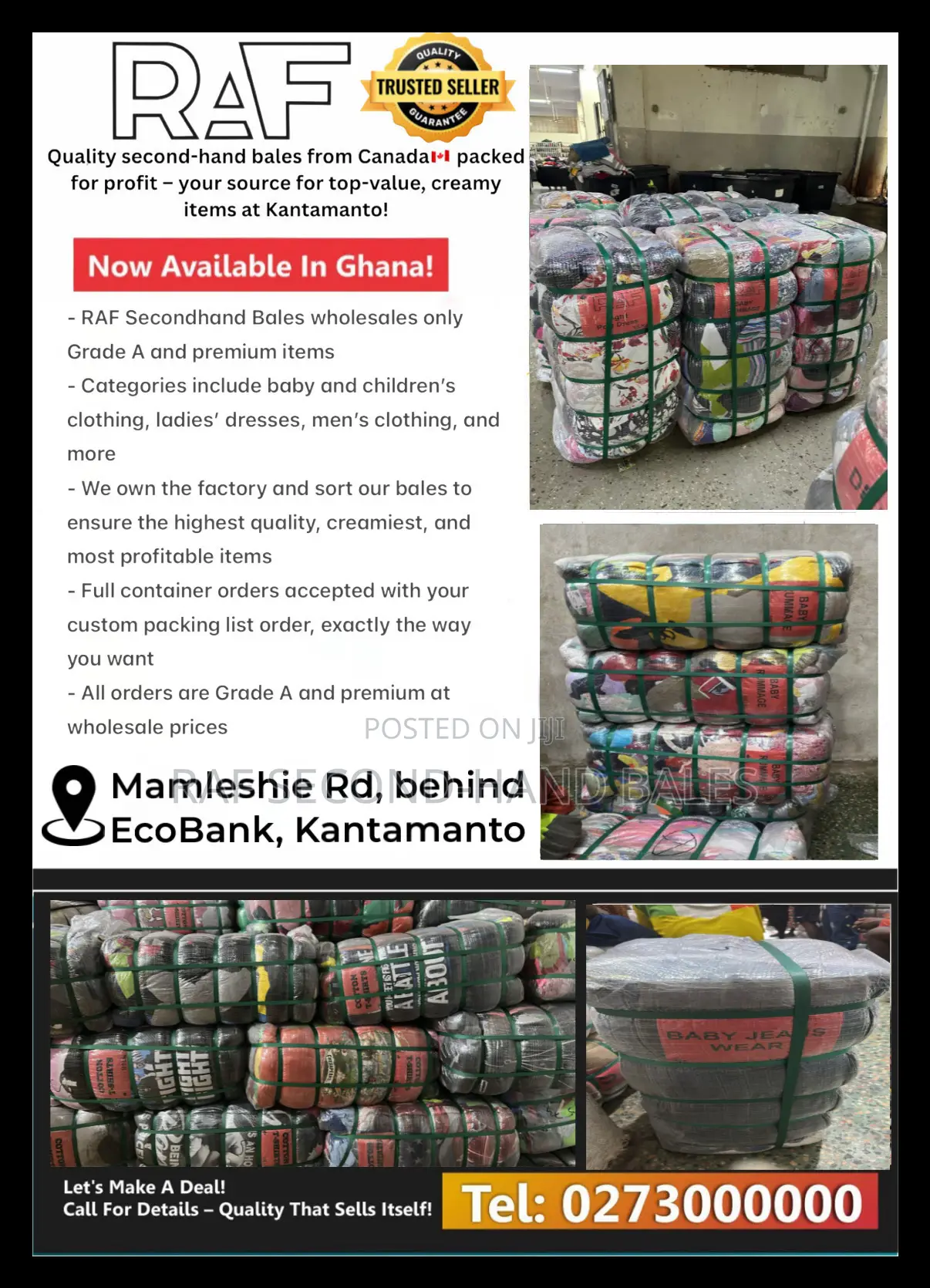 Raf Second Hand Used Clothing Bales 55kg Supplier Wholesale Price in ...