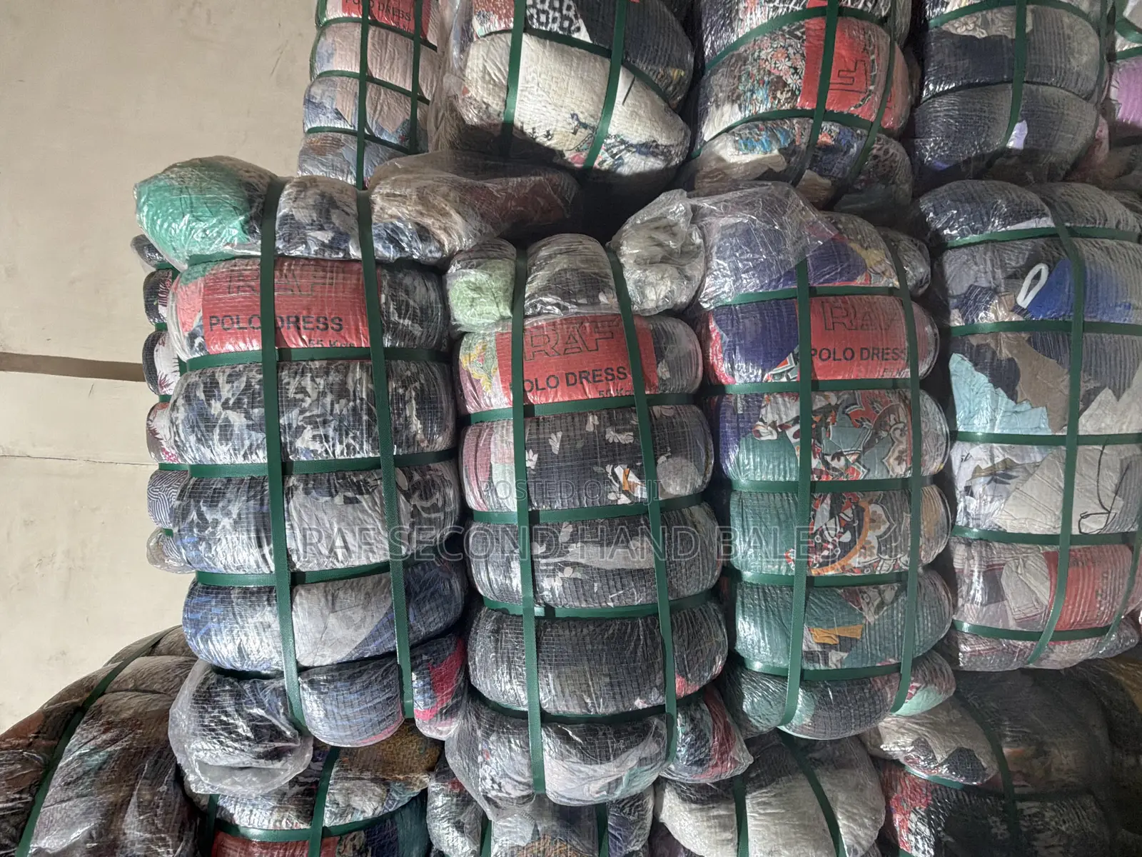 Polo Dress Grade a Second Hand Used Clothing Bale 55kg in Accra ...