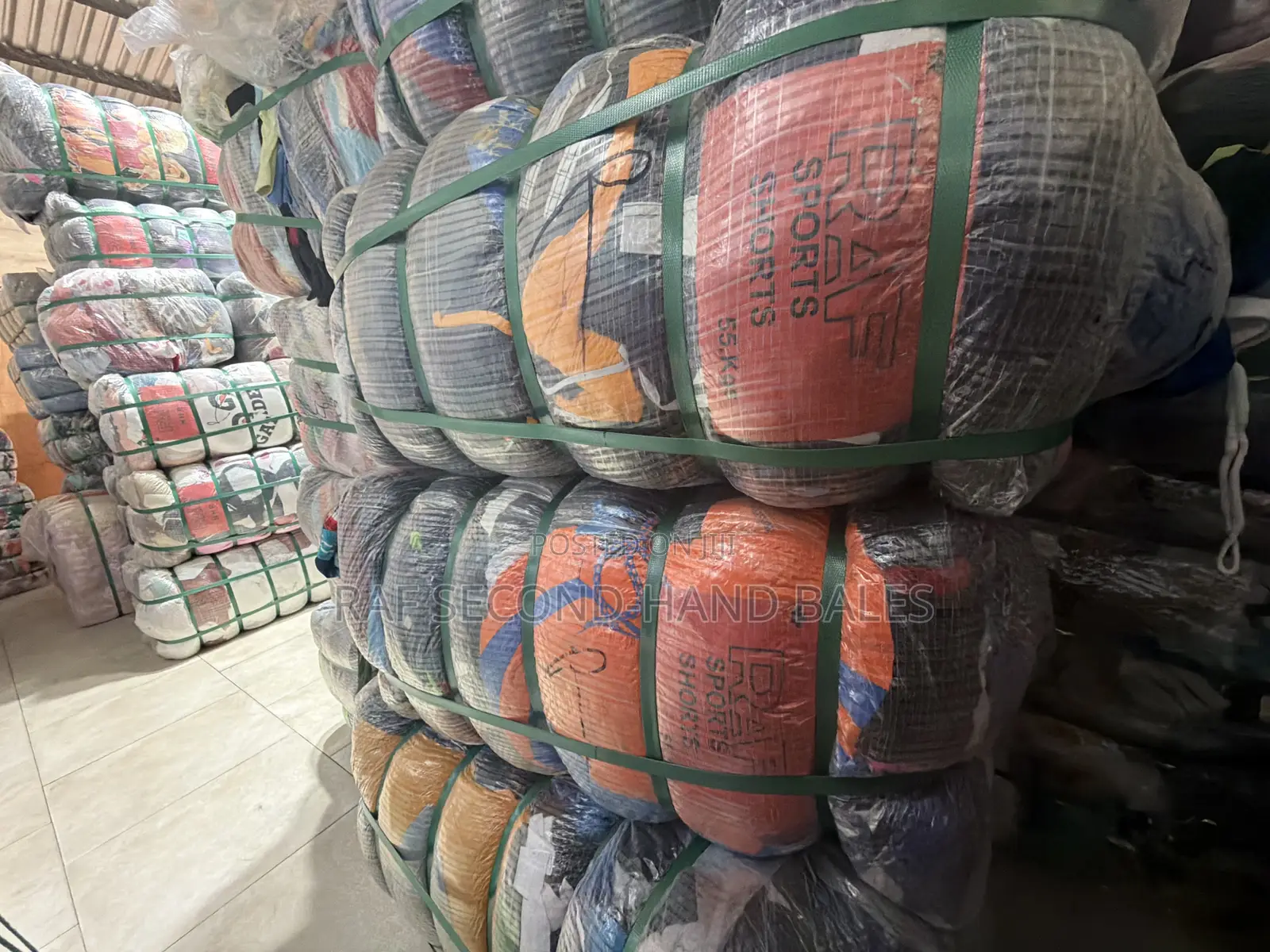 Men’S Sport Shorts Grade a Second Hand Used Clothing Bale 55kg in Accra ...