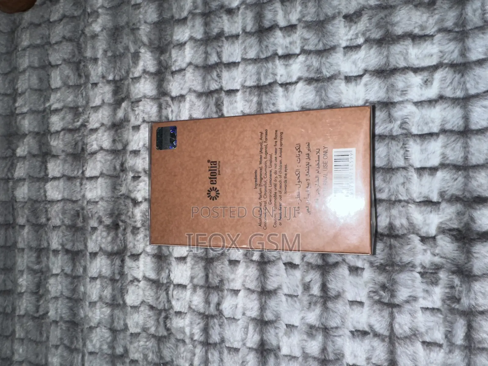 Mega Man Original Body Perfume for Sale ,Only One Available in ...