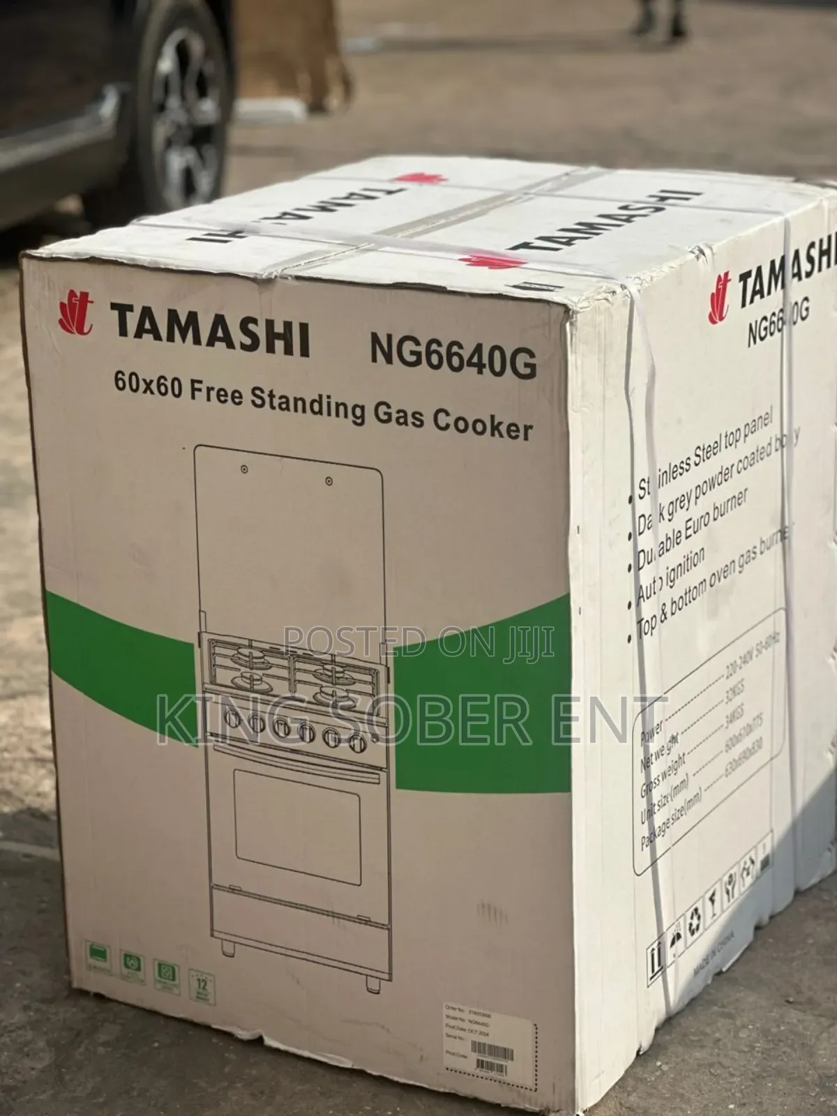 Tamashi60*60Auto Ignition Gas Cooker in Accra Metropolitan - Kitchen ...
