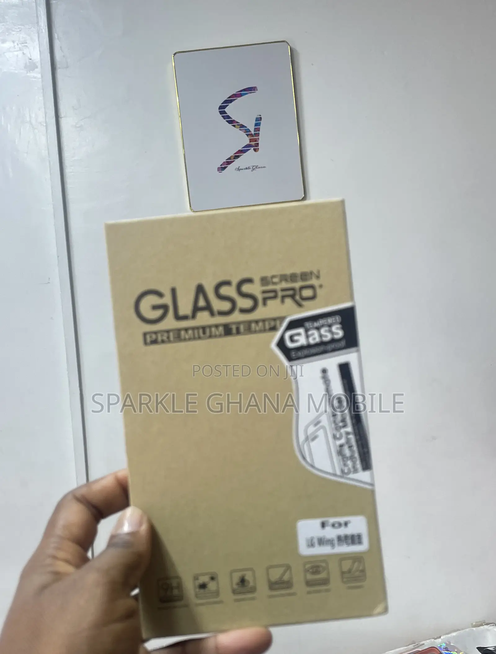 Glass Pro Premium Tempered Glass for Lg Wing in Circle - Accessories ...