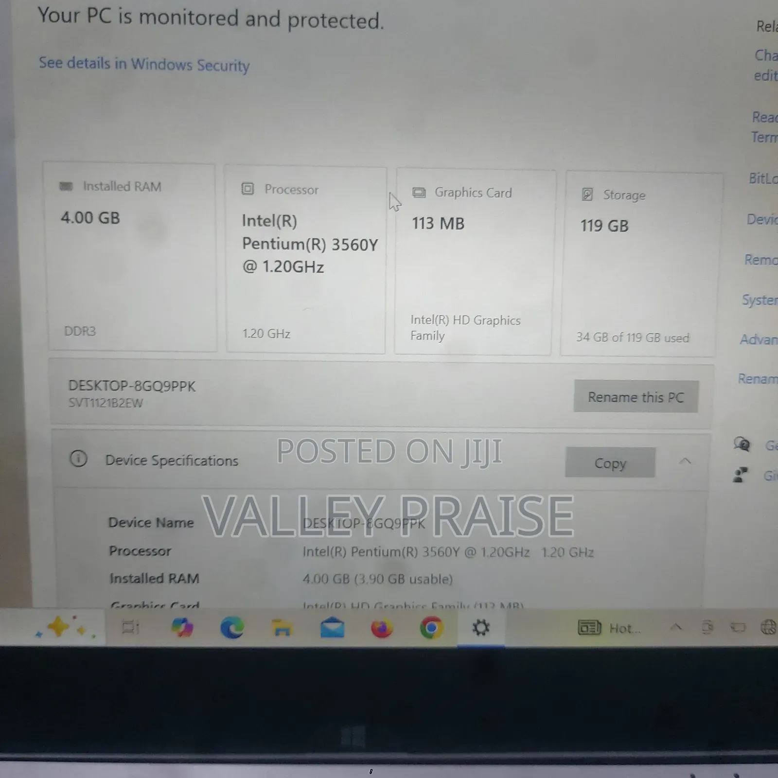 Laptop Sony VAIO SVT11125CNS 4GB Intel HDD+SSD 128GB in East Legon ...