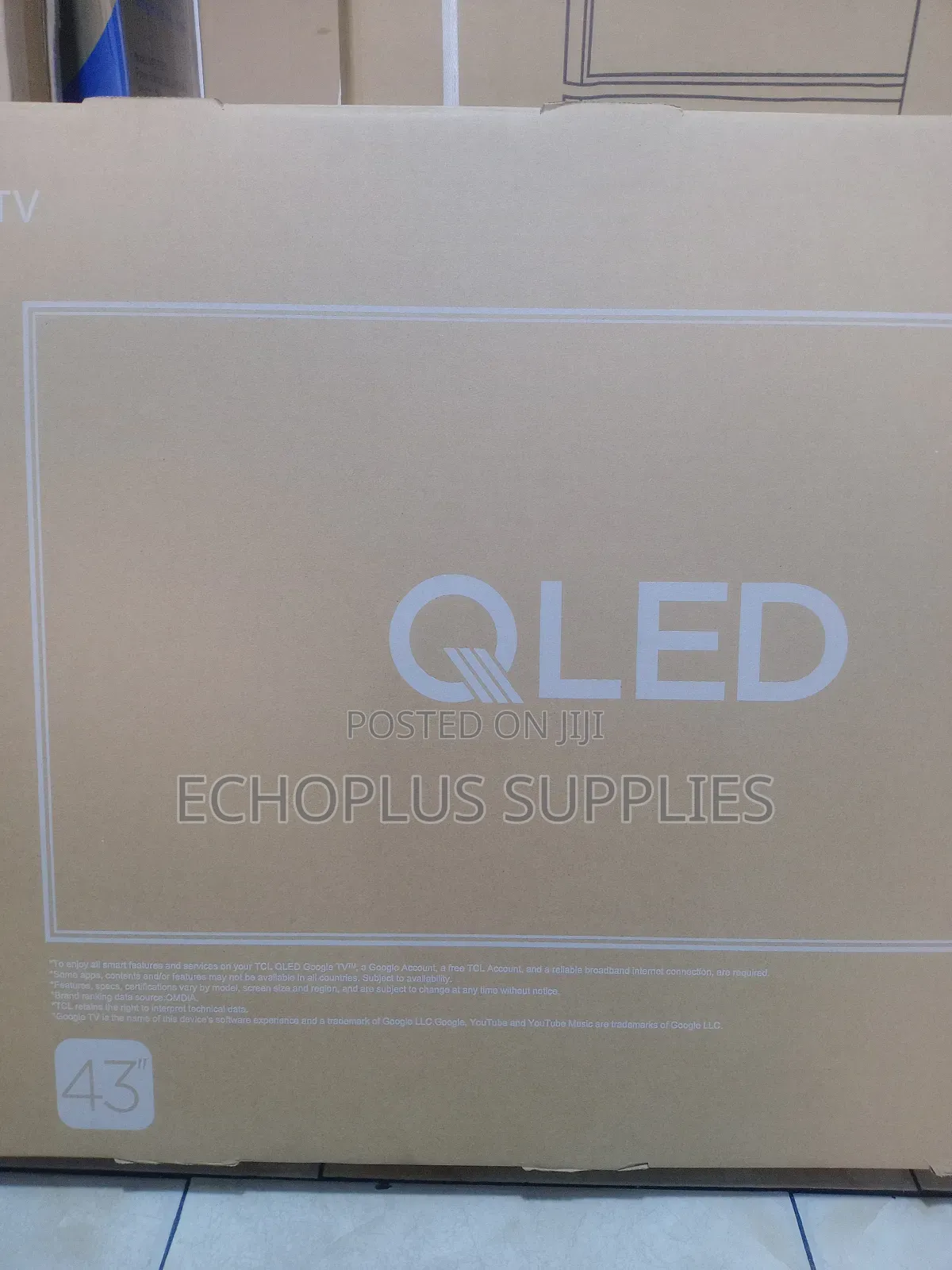 TCL Smart Tv 43" Qled/Google Tv in Kumasi Metropolitan - TV & DVD ...