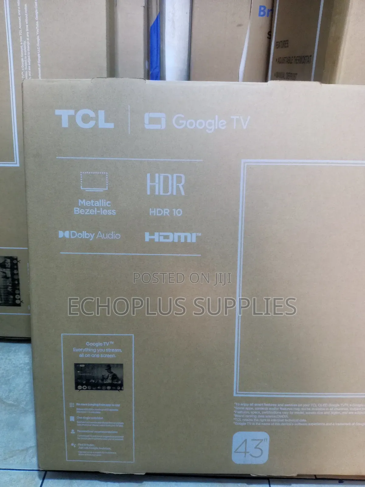 TCL Smart Tv 43" Qled/Google Tv in Kumasi Metropolitan - TV & DVD ...