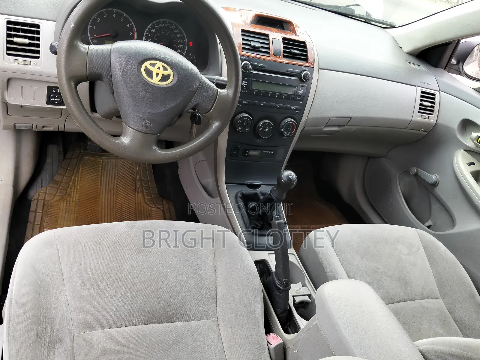 Toyota Corolla Base 4dr Sedan (1.8L 4cyl 5M) 2010 White in Lapaz - Cars ...