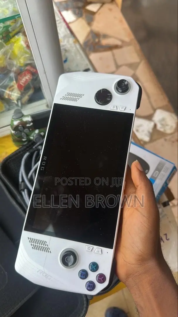 Asus Rog Xbox Ally White Gaming Handheld in Airport Residential Area ...