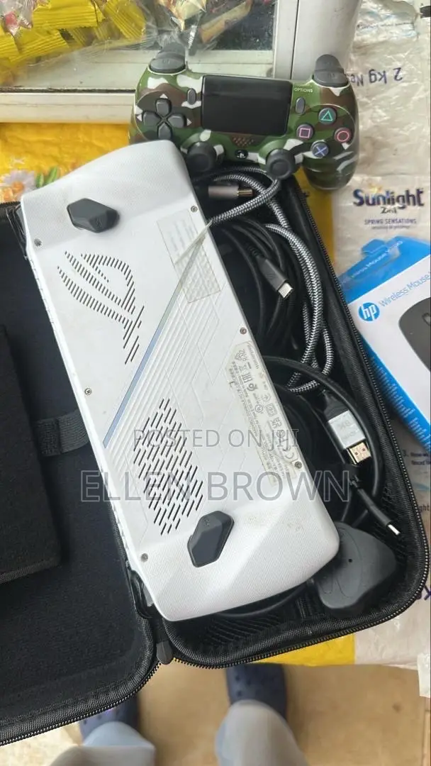 Asus Rog Xbox Ally White Gaming Handheld in Airport Residential Area ...