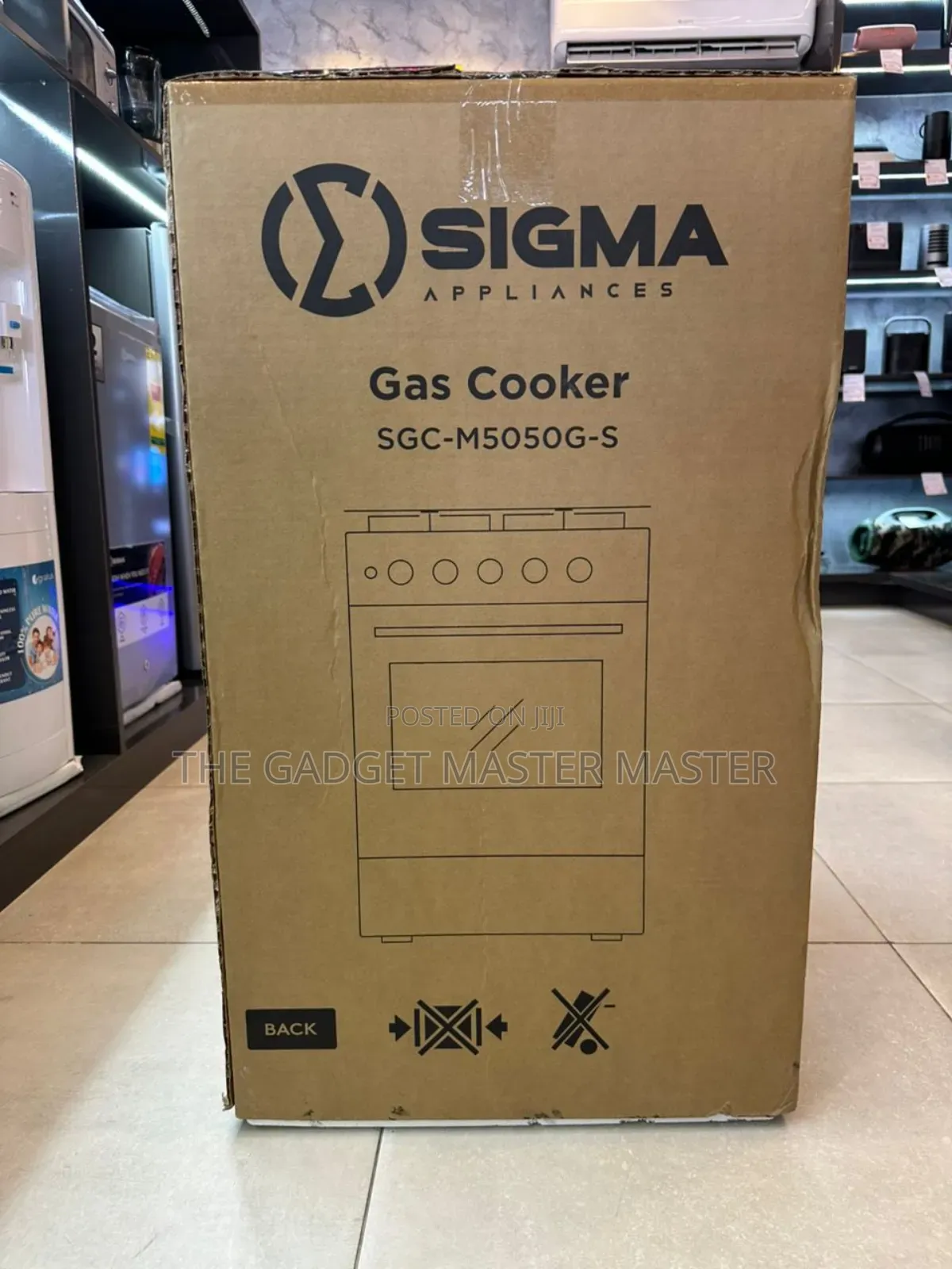 Sigma Stainless 4 Burner Gas Cooker for sale - Price: GH₵ 1,799 on Jiji ...