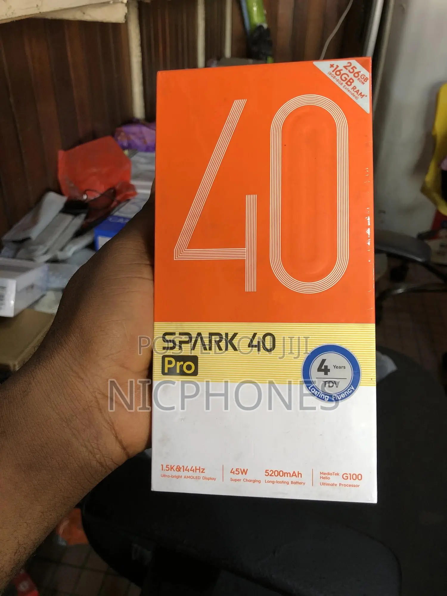 New Tecno Spark 40 Pro 256 GB Blue in Accra Metropolitan - Mobile ...