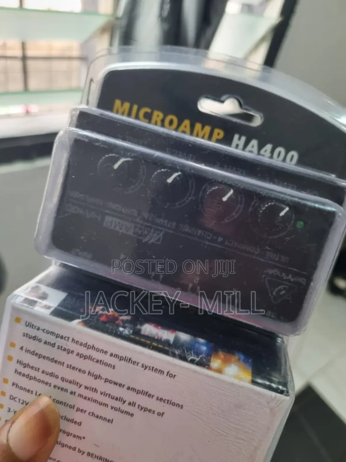 Behringer Microamp Ha400 Headphone Amplifier in Takoradi - Audio ...