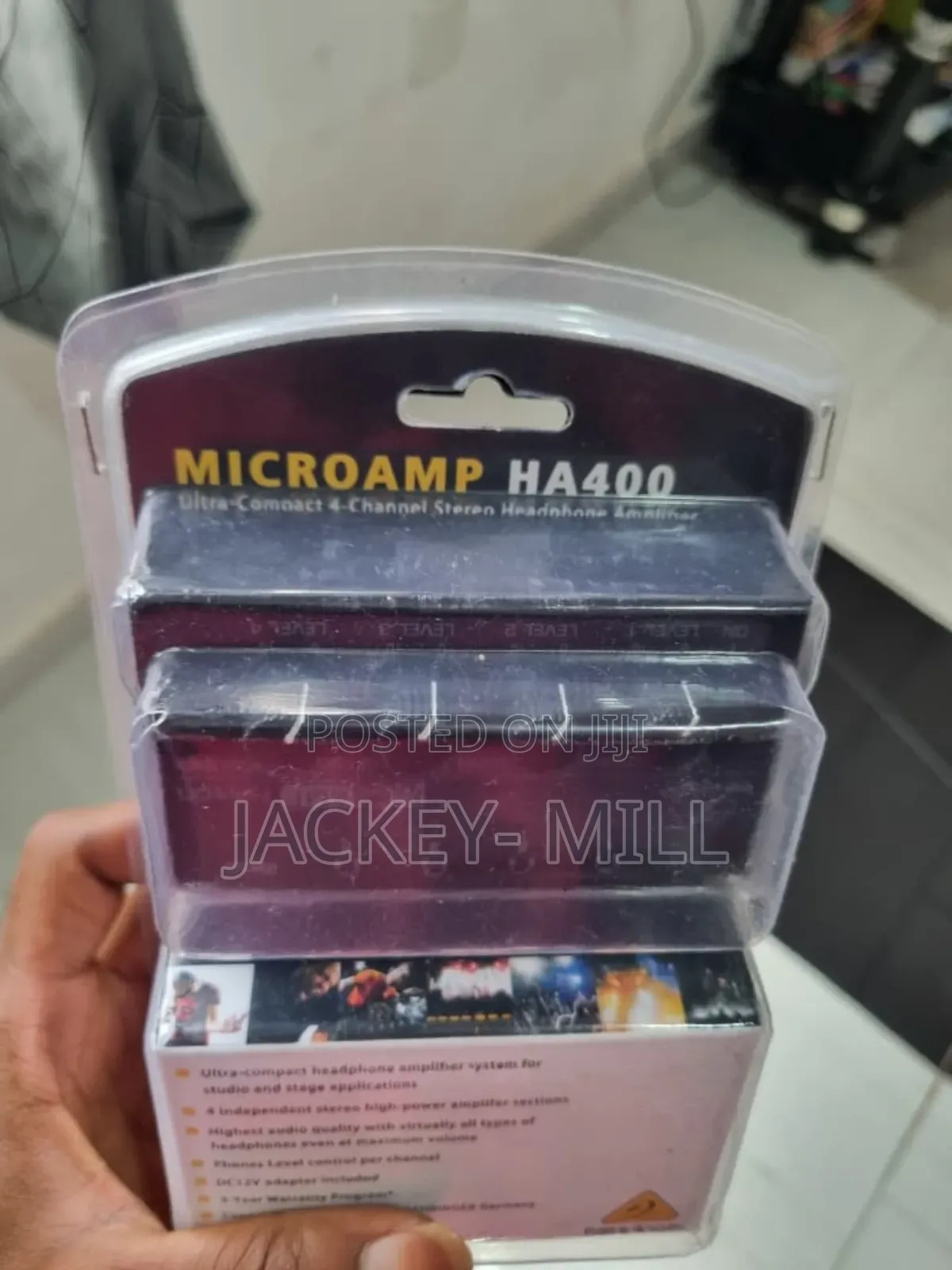 Behringer Microamp Ha400 Headphone Amplifier in Takoradi - Audio ...