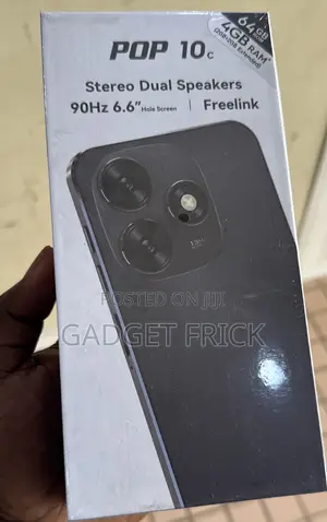 New Tecno Pop 10C 64 GB Black in Accra Metropolitan - Mobile Phones ...